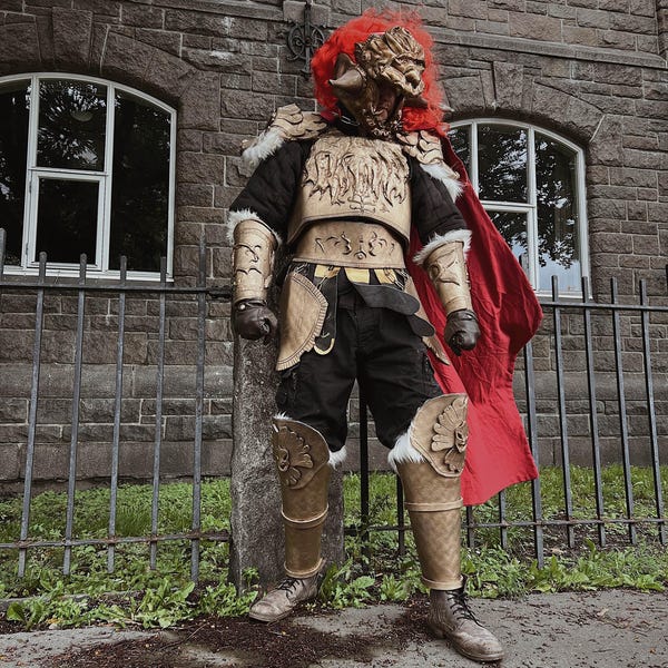 STL File General Radahn Armor From Elden Ring for Cosplay - Etsy