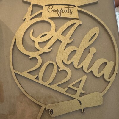 Fairy Cake Topper, Scroll Cake Topper, Magical Birthday Cake Topper ...