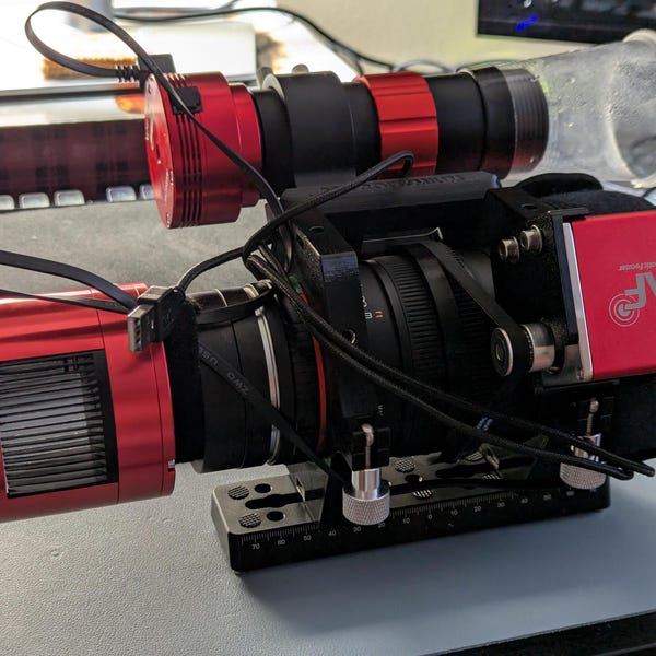 Astrodymium Ring System With ZWO EAF Bracket & ASIAIR Mount for Rokinon ...
