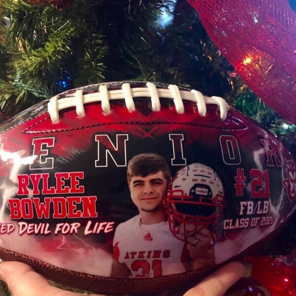 Custom Senior Football Gift - Personalized Football, Senior Night ...