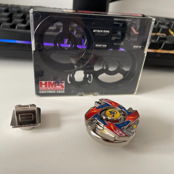 Beyblade CUSTOM Magnetic Weight Disk (rubber & Stainless Steel) - Etsy ...