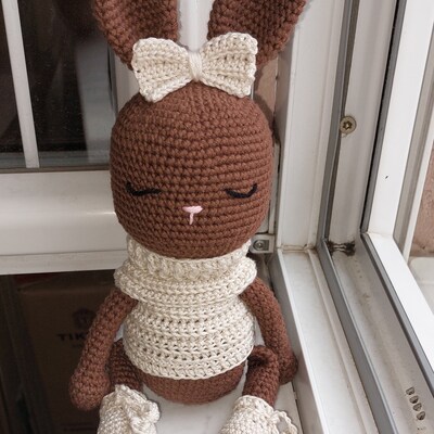 CROCHET PATTERN, Amigurumi Pattern, Vivi Lovely Bunny, Fall-winter ...