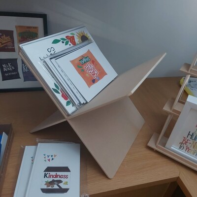 Print Display Stands A3, A4 or A5 Flat Packing Ideal for Craft Fairs ...