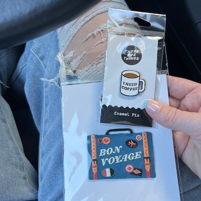 Middle Finger Embroidered Mini Sticker Patch - Etsy