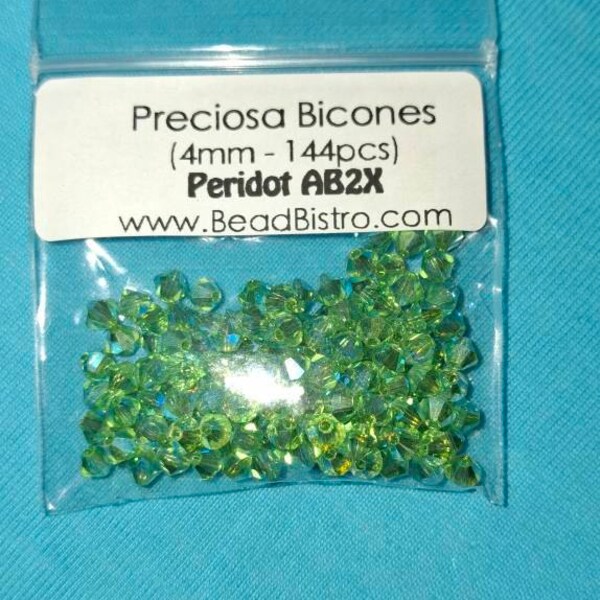 Preciosa Bicones, Capri Blue Royale, 3mm, 4mm, 6mm, Crystal Bicone Beads - Etsy