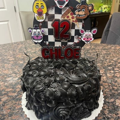 Five Nights at Freddy's Shaker Cake Topper - Etsy