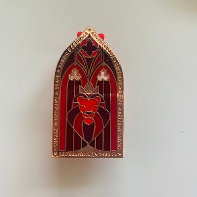 Stained Glass Magic Windows Enamel Pins Set - Etsy