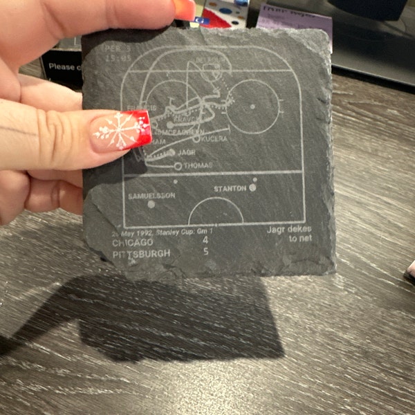 Greatest Cowboys Plays: Slate Coasters (set of 4) - Etsy