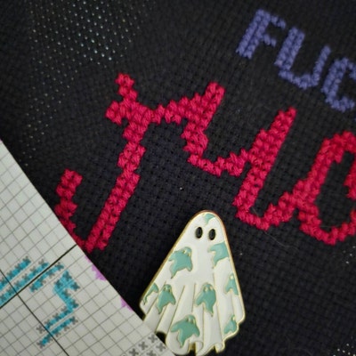 PATTERN Sad Heart Cross Stitch Pattern Tattoo Cross Stitch Pattern Goth ...