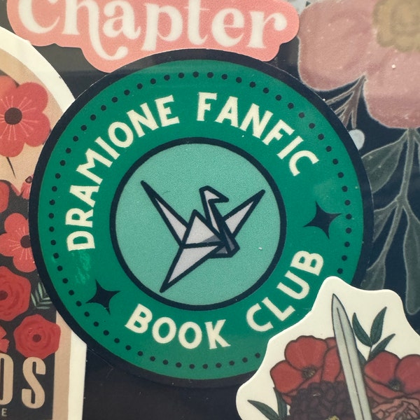 Dramione Sticker Fanfic AO3 Merch for Kindle Decor Bookish Inspired ...