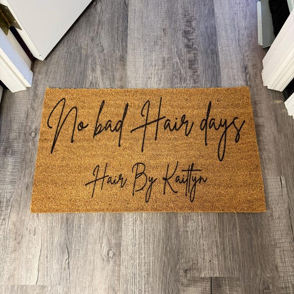 Custom Dorm Decor | Dorm Doormat | Welcome to Our Dorm | Custom Door ...
