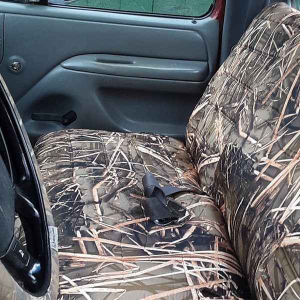 Seat Cover for Toyota Tacoma 1995 2004 Solid Bench Molded Headrest ...