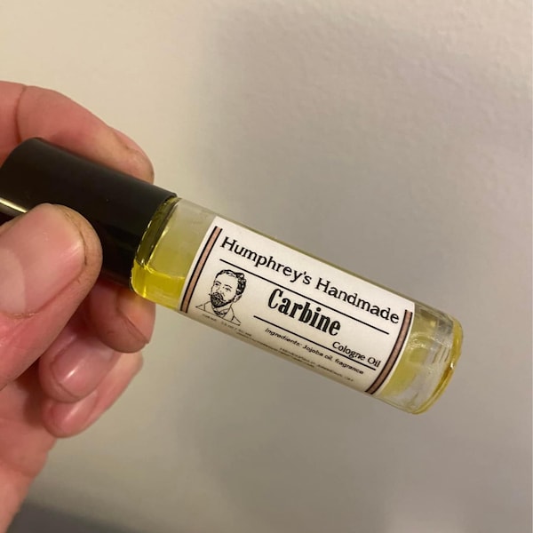 CARBINE Men's Cologne Oil, Roll on Cologne, Gun Oil Bore Cleaner ...