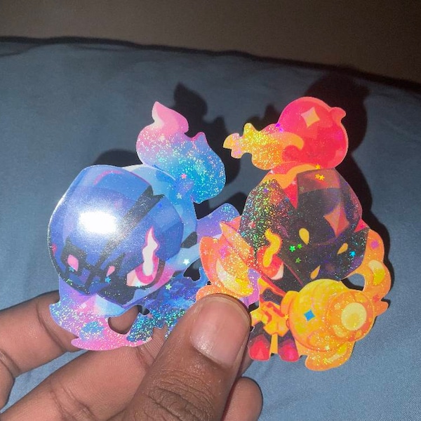 Armarouge Ceruledge Poke Monster Vinyl Waterproof Die Cut Stickers ...