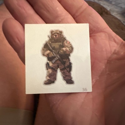 Major Grizzly, Bear Heavy Weapons Specialist, Military, Tactical ...