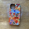 Navy Blue Collage Phone Case - Etsy