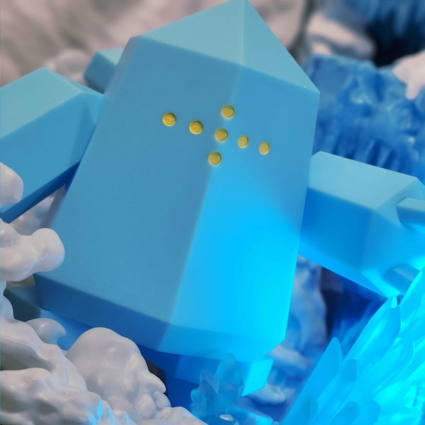 Custom Low Poly 'sonic Adventure' Knuckles Figure Kit - Jakks 4" Sonic ...