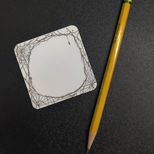 Spider Web STICKY Note - Etsy UK