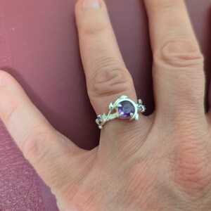 Fire Opal Engagement Ring Moon Design Yellow Gold Solitaire Wedding ...