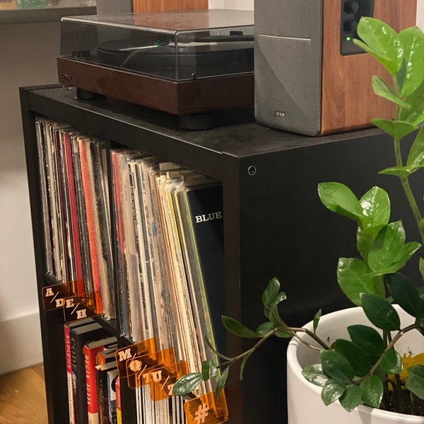 Full Set of Vinyl Record Dividers | A-Z Alphabetical Groovy Album ...