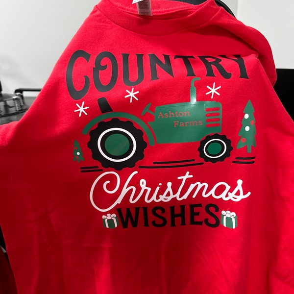 Farmhouse Christmas SVG Bundle: Country Christmas Clipart (digital ...