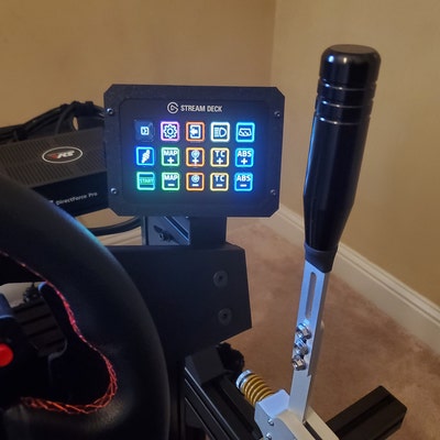 Stream Deck Enclosure With Adjustable Mount for Sim Racing - Etsy