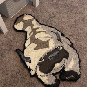 Appa Rug Inspired by Avatar the Last Airbender Flying Bison - Etsy