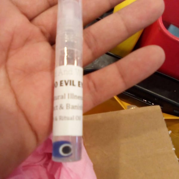 Evil Eye Perfume Body Oil, Intention Oil, Witch, Witchcraft, Pagan ...