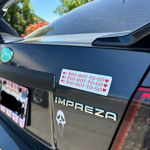 Funny Unhinged Bumper Magnet Gift for Feminist Car Decal Nasty Woman ...