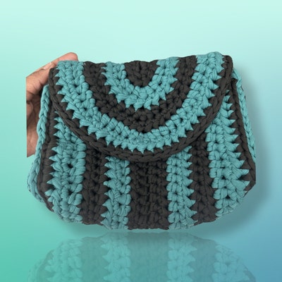 Crochet Purse Pattern, Pdf File, Photos and Video Tutorial. Crochet ...