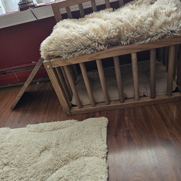 Gifts for Pets - Dog Window Perch - Elevated Dog Bed Furniture - Raised ...