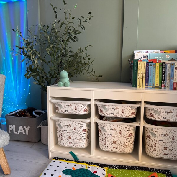 Liberty of London Sticker IKEA TROFAST Vinyl Wraps Trofast Storage Box ...