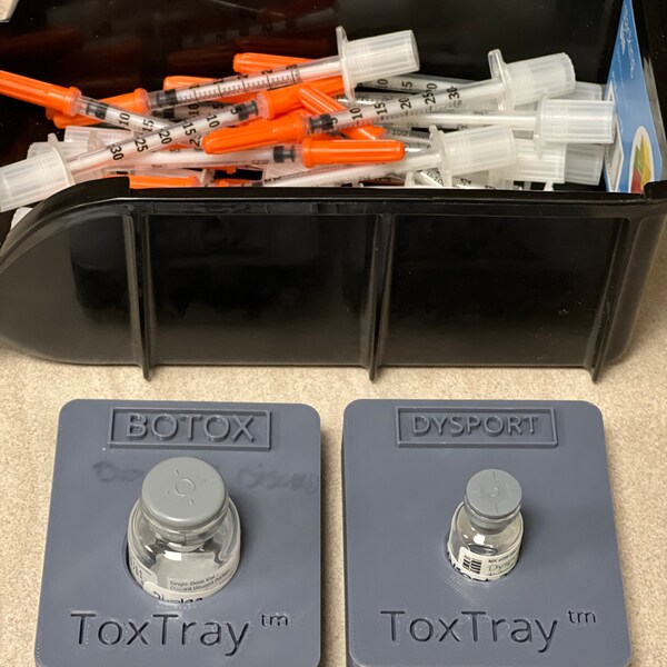 Daxxify Single Tray, Botox Spill Reducing Toxtray Tower, Medspa ...