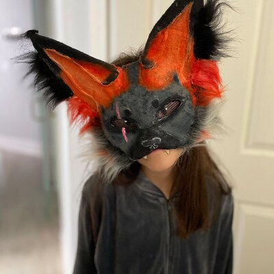 Saber Tooth Mask - Etsy