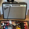 Lakefront Deluxe Amp Stand, Custom Made Solid Wood Guitar Amplifier ...