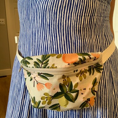 Waxed Canvas Fanny - Etsy