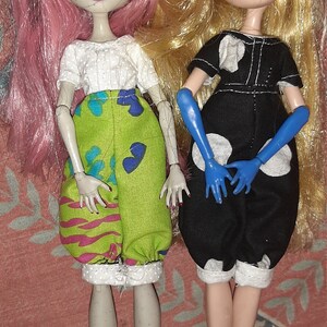 PDF Pattern to Make the Outfits of the Photo for Monster High - Etsy