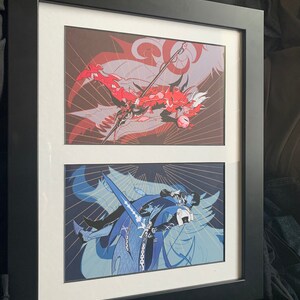 Aymeric and Estinien Mini Prints - Etsy