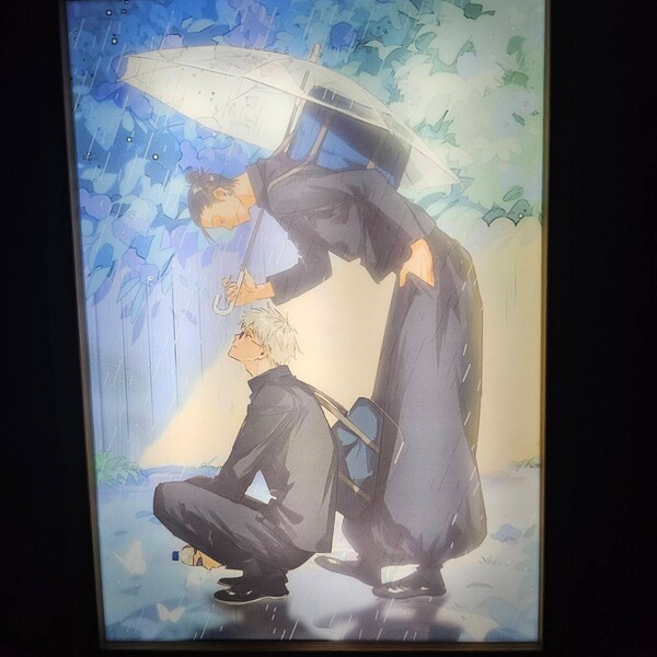 JJK Gojo Geto Anime Light Frame Box Painting Decor - Etsy
