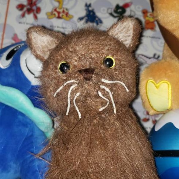 Custom Crochet Cat, Custom Stuffed Cat, Custom Cat Plush, Custom ...
