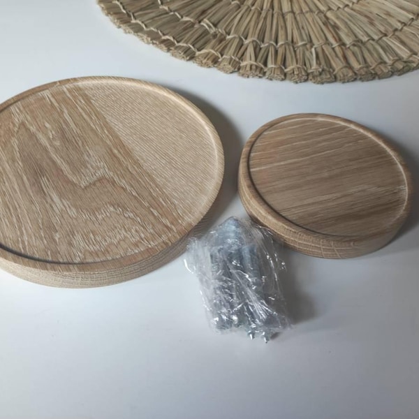 Dowel Peg Rail With Straight Edge by TOMAZIN | Oak Hook Board, Coat Hat ...