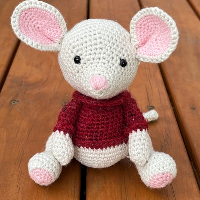 Amigurumi Crochet Pattern Albert the Mouse ENGLISH ONLY - Etsy