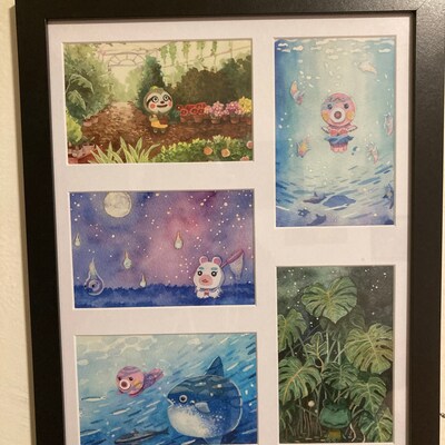 Animal Crossing Goldie Animal Crossing Postcard Print ACNH Animal ...