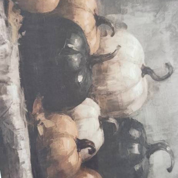 Fall Wall Decor Printable Pumpkin Still Life Painting Rustic Fall Art ...