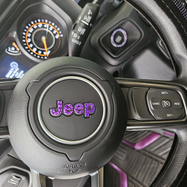 Chrome Jeep Emblem Sticker Decal, Wrangler JK, TJ, JL, Gladiator ...