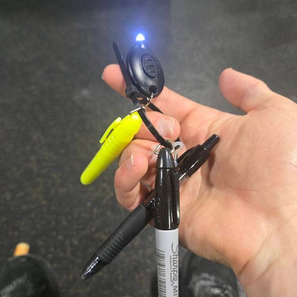 Mini Pen Set Nursing Badge Reel Accessory Er Nurse Badge Reel Medical ...