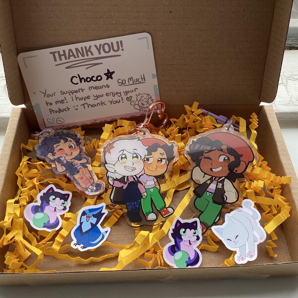 TOH Eda, Raine, Darius and Vee Stickers - Etsy