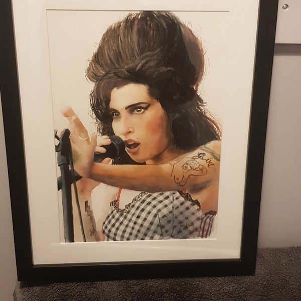 Clint Eastwood Spaghetti Western Homage Watercolour Giclee Open Run ...