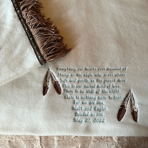 Cherokee Wedding Blanket - Etsy
