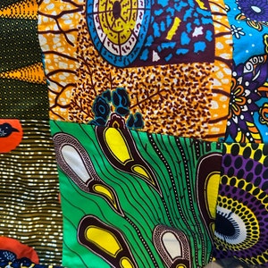 SPRING PATCHWORK African Print Woman Classic Bomber Jacket Handmade UK ...